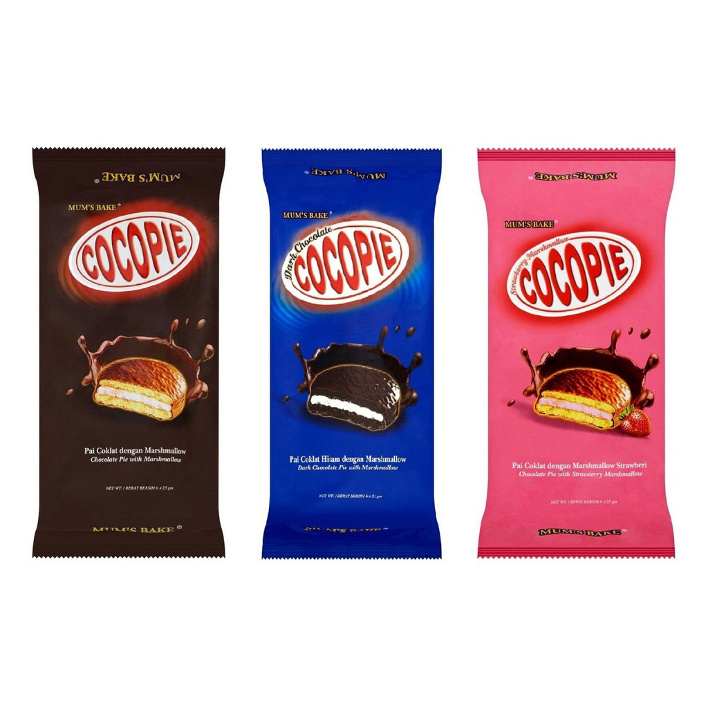COCOALAND (MUM'S BAKE) COCOPIE CHOCOLATE 6s x 25G | Shopee Malaysia