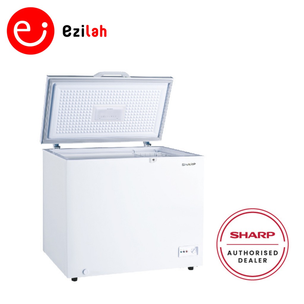 Sharp Chest Freezer with Dual Switch Setting (220L) SJC218 | Shopee ...