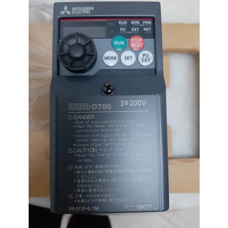 MITSUBISHI FR-D720-0.75K FR-C80 FR-E740-0.75K FR-E720-0.75K VSD FREQROL FREQUENCY INVERTER VFD ...