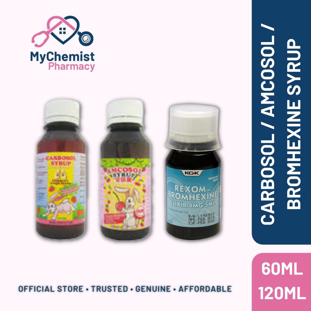 Ubat Cair Kahak Kanak-Kanak Amcosol / Carbosol / Axol / Dysolvan ...