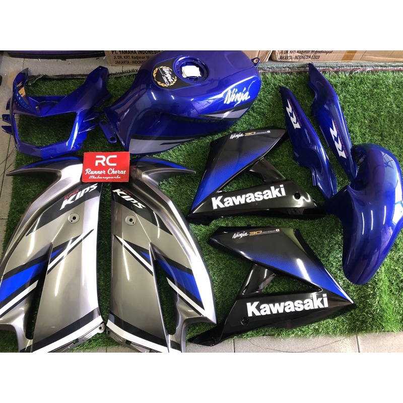 RR150 ZX150 COVERSET INDON KAWASAKI RR150 ORIGINAL COMPLETE A-Z ATAU ...