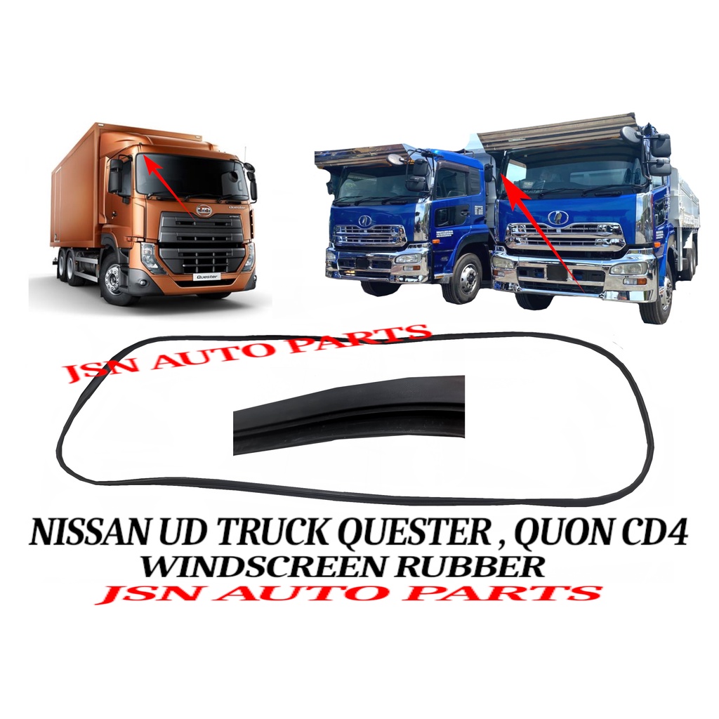 WINDSCREEN RUBER NISSAN UD TRUCK QUESTER , QUON CD4 | Shopee Malaysia