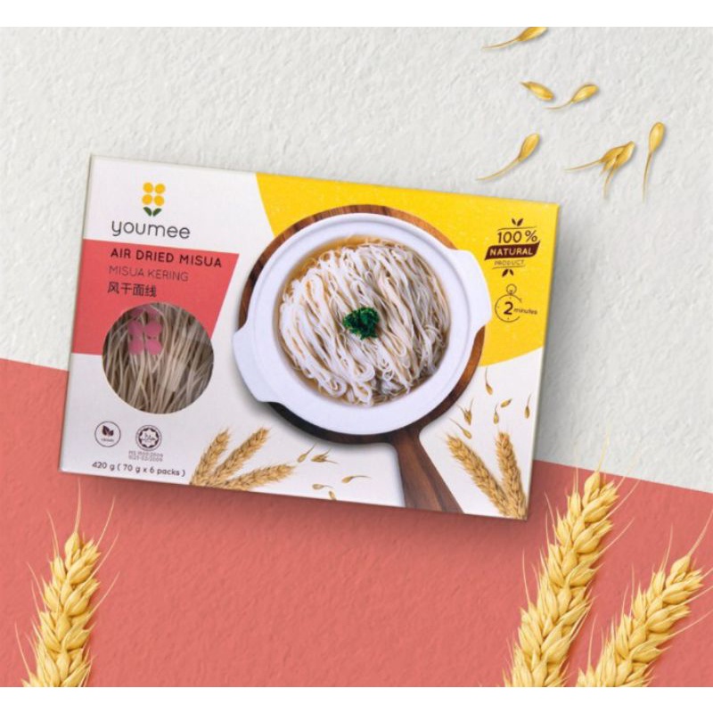 Youmee Healthy Noodles Mee sua ramen | Shopee Malaysia