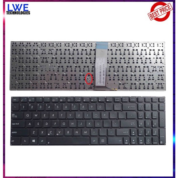 ASUS K555L X555 X555L X502 R565L R556L A555L F555L KEYBOARD | Shopee ...