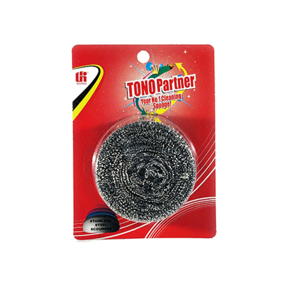 Tono Partner Stainless Steel Heavy Duty Kitchen Cleaning Scrubber (1 ...
