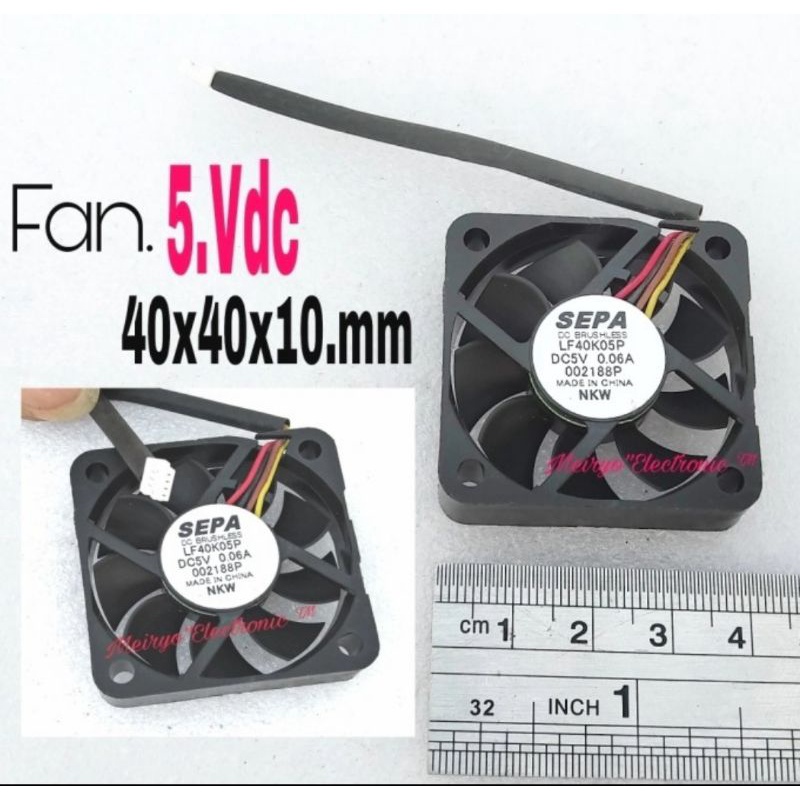 Exhaust fan sunon cooling fan 4x4 4cm 4 cm 5v 5volt 5 volt | Shopee ...