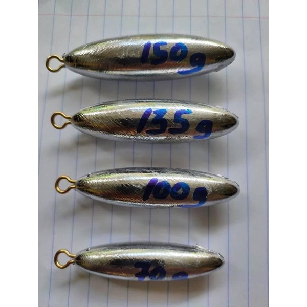 Batu Ladung / Long Drop Sinker 70G 100G 135G 150G | Shopee Malaysia