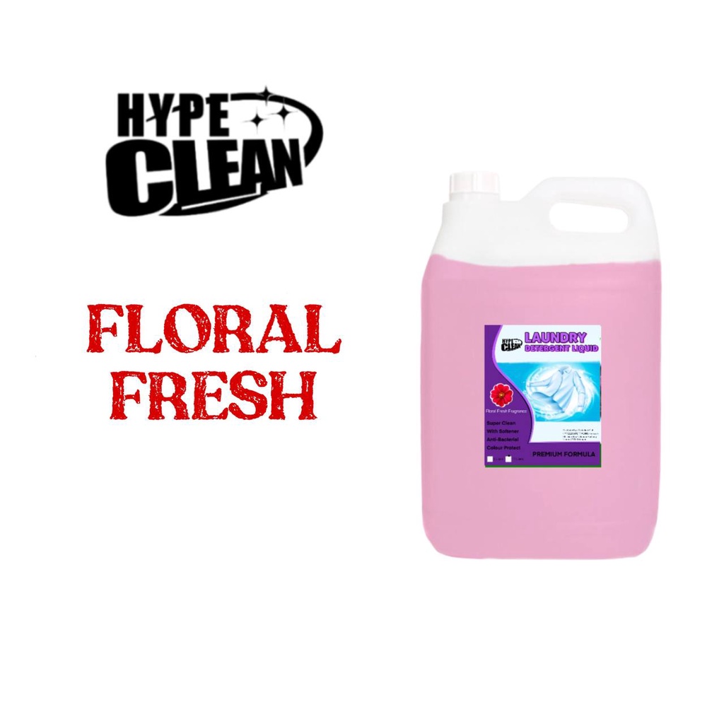 [READYSTOCK] LIQUID LAUNDRY DETERGENT (+Softener) 10Kg 5KG / SABUN CUCI ...