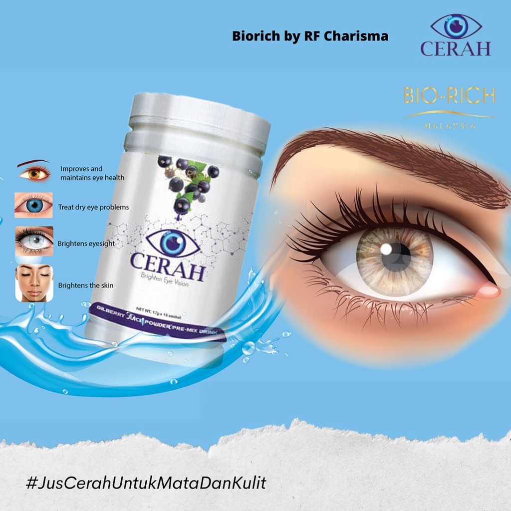 [READY STOCK] Jus Pencerah Mata Dengan 7 Jenis Buah Berries Anti Silau ...