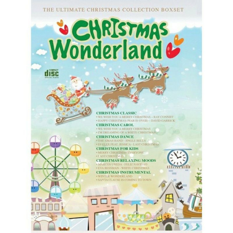 Christmas Songs CD - Christmas Wonderland The Ultimate Christmas ...