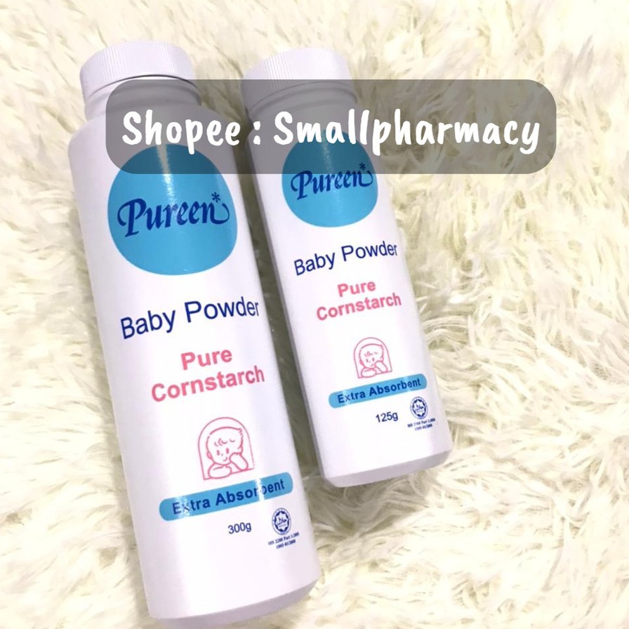 Pureen Pure Cornstarch Baby Powder 125g / 300g ( Extra Absorbent ...