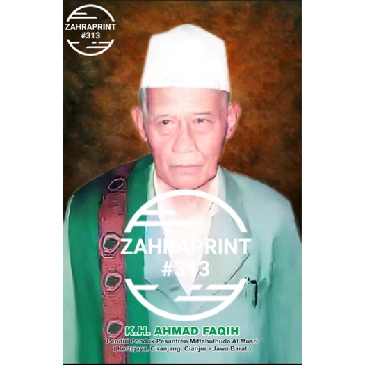 Kh Ahmad Faqih Laminating Photo Ajengan Poster | Shopee Malaysia