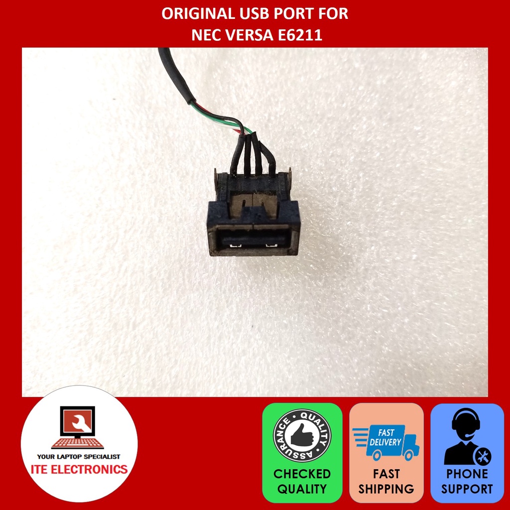 ORIGINAL NEC VERSA E6211 USB PORT | Shopee Malaysia