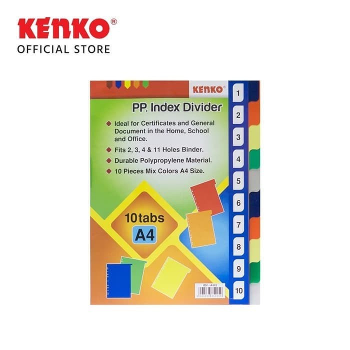 Pp Dividers Kenko A4 Size | Shopee Malaysia