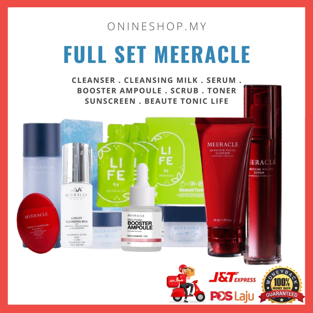 MEERACLE Skincare Sets Original Meeracle Beaute Tonic Meeracle Booster ...
