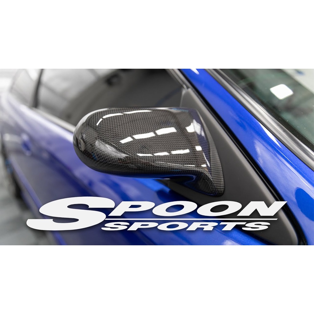JDM Spoon Carbon Side Mirror Blue HONDA CIVIC EG9 SR4 EK EJ SO4 LOOK 4 ...