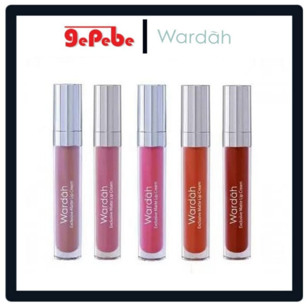 Wardah Exclusive Matte Lip Cream 4gr | Shopee Malaysia