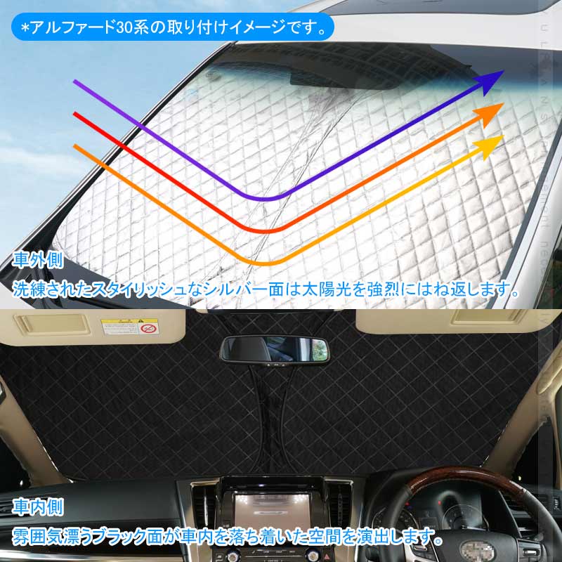 Alphard 30 / vellfire 30 agh30 anh30(2015-2022) Car front window ...