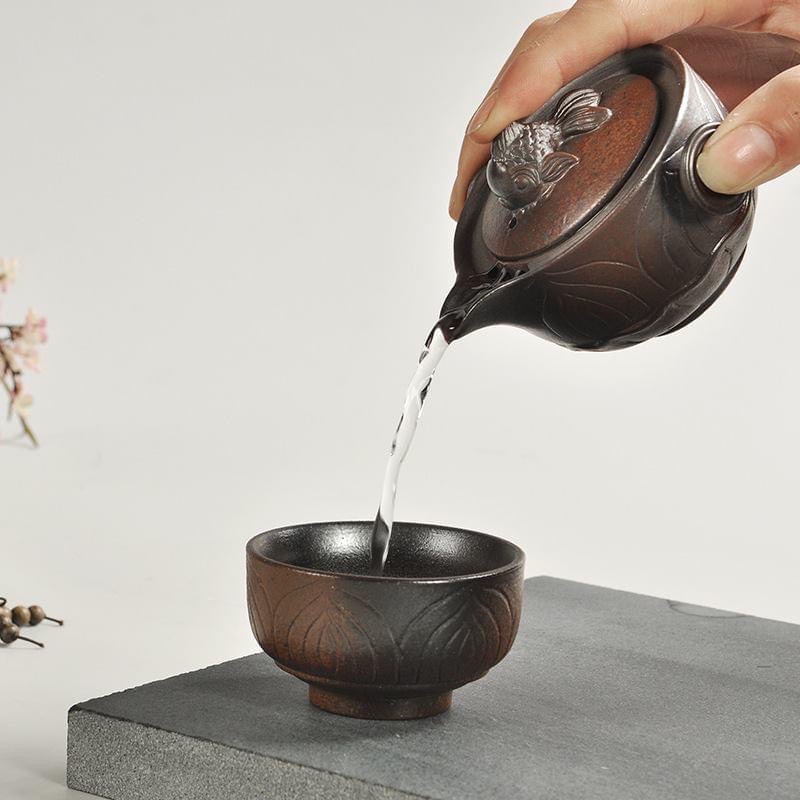 Fish Shape Ceramic Kettle (180ml) | Shopee Malaysia