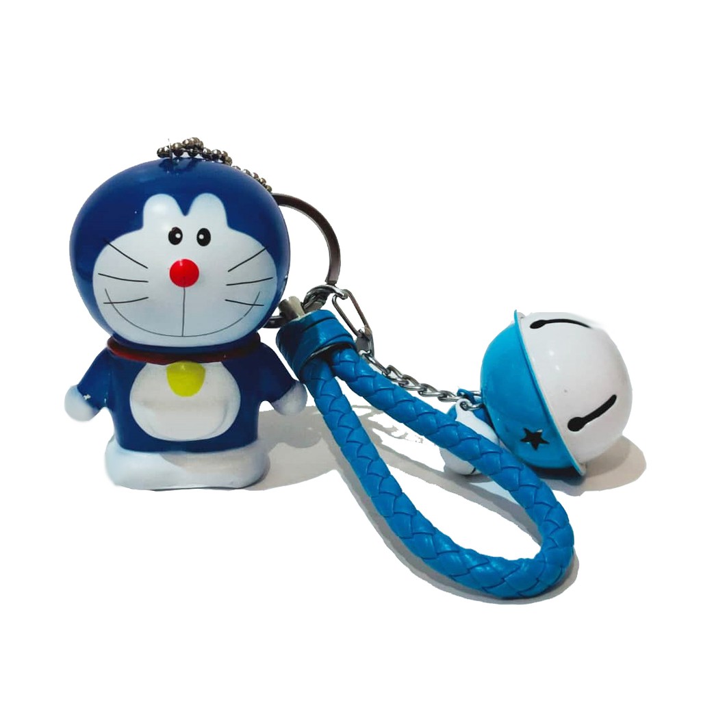 Doraemon Cartoon Anime Manga PVC 3D Keychain Bell Kartun Comel Loceng ...