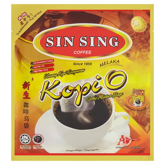 Sin Sing Kopi O Coffee Mixture Bags 20 Sachets x 10g (200g) | Shopee Malaysia