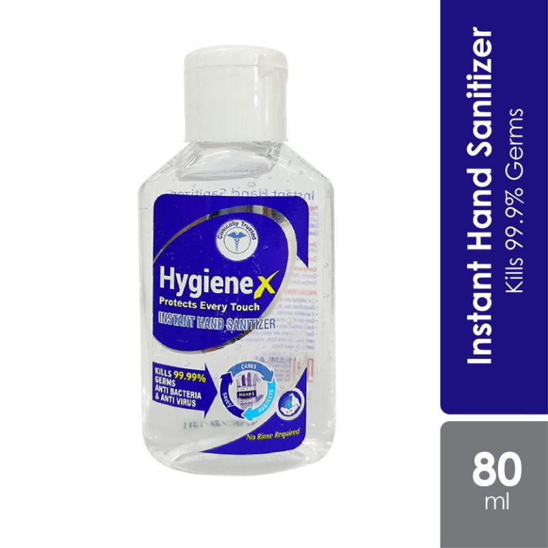 HYGIENEX Instant Hand Sanitizer (80ml) | Shopee Malaysia