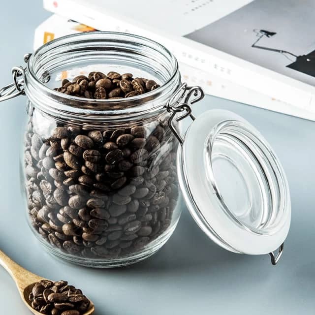 K-JAR GLASS CANISTER JAR AIRTIGHT WITH LID- IKea STYLE [READY STOCK ...