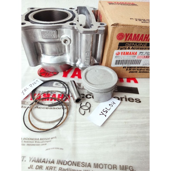 Block SEHER PISTON KIT ORIGINAL YAMAHA JUPITER MX KING 150 CC (2PV ...