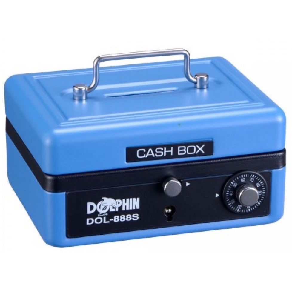 Dolphin Beready Cash Metal Box with Key Lockable/KOTAK WANG RUNCIT DOL ...