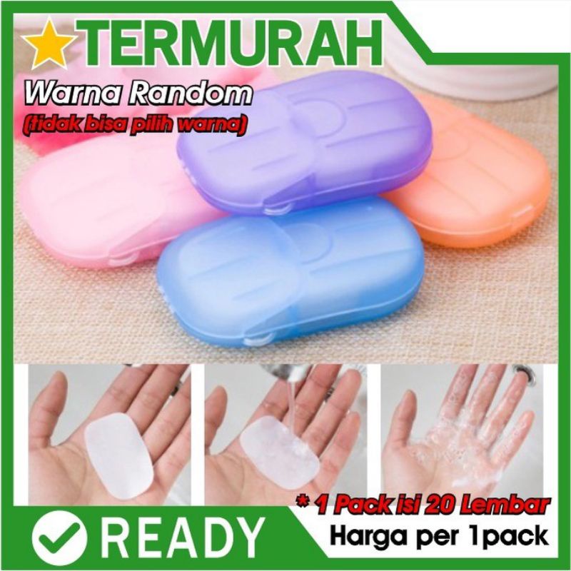 Small Paper Soap Hand Washing Paper Shop Traveling portable Practical ...