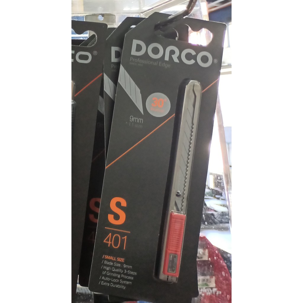 DORCO CUTTER KNIFE S401 9mm blade | Shopee Malaysia