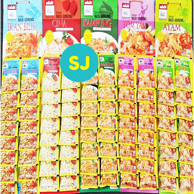 Adabi Perencah Serbuk Nasi Goreng 1 Papan (16'sx17g) | Shopee Malaysia