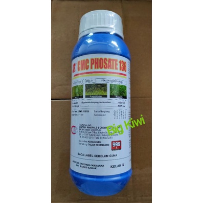 CMC Phosate 1L - Racun rumput rumpai Herbicide Glyphosate ...