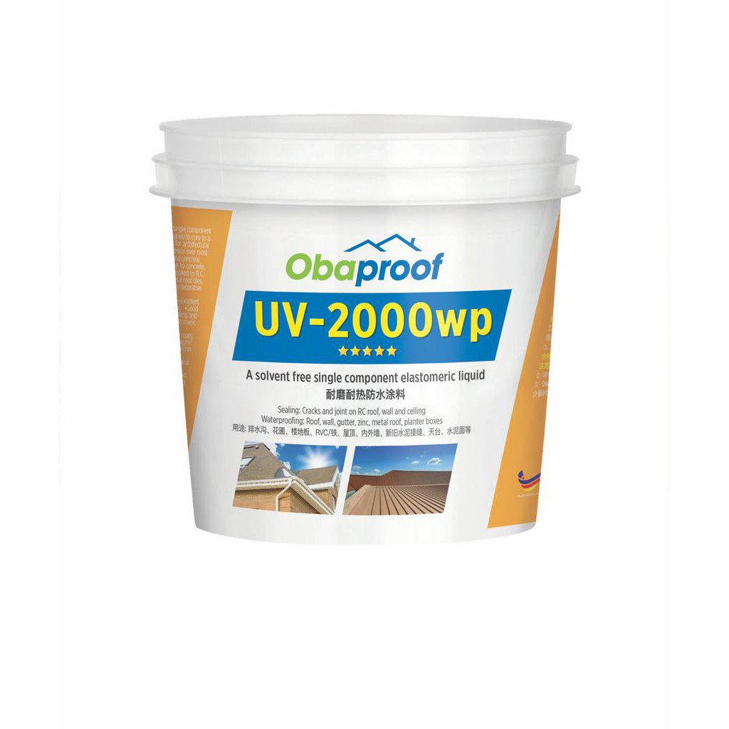 Obaproof Paintable Waterproof Membrane UV-2000 WP ( 1kg ) | Shopee Malaysia