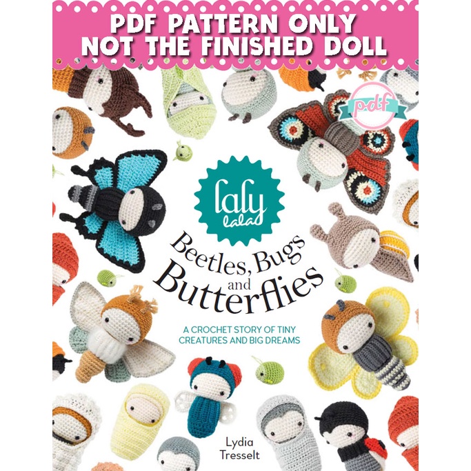 Crochet Pattern - Beetles, Bugs & Butterflies Amigurumi Pattern PDF | Shopee Malaysia