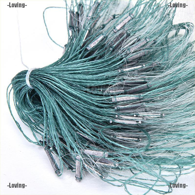 Loving 25m 3 Layers Monofilament Gill Fishing Net with Float Fish Trap ...