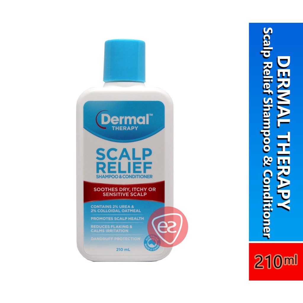 Dermal Therapy Scalp Relief Shampoo & Conditioner 210ml (Anti-Itch ...