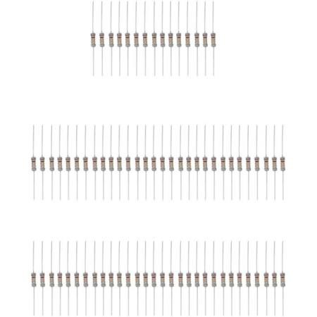 Resistor: 1/8W (Assorted Value: 100 Ω 1.0K Ω 100K Ω 18K Ω 220 Ω 33K Ω ...