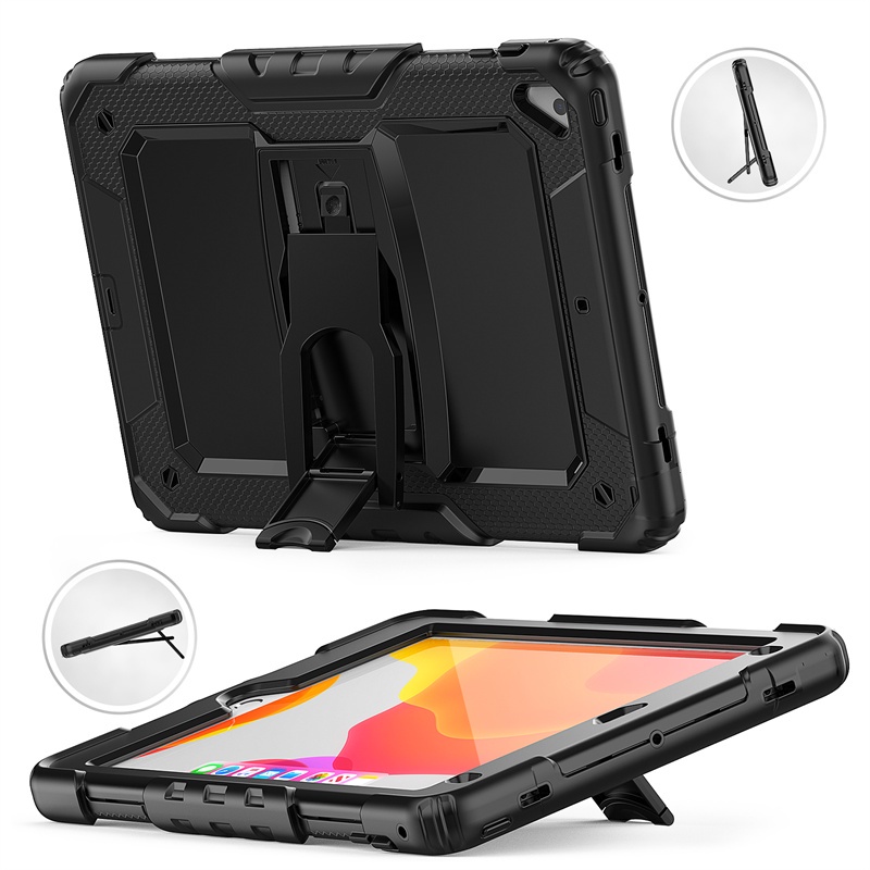 Heavy Duty Full-Body Rugged Case for iPad Pro 9.7 Air 2 Kickstand Stand ...