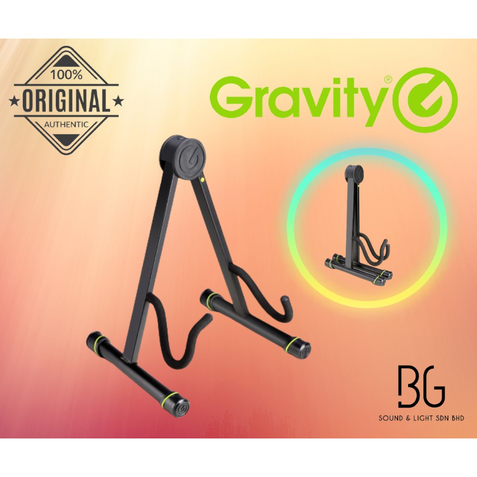 Gravity GSA01E Solo-G Electric, A-Frame Guitar Stand for Electric ...