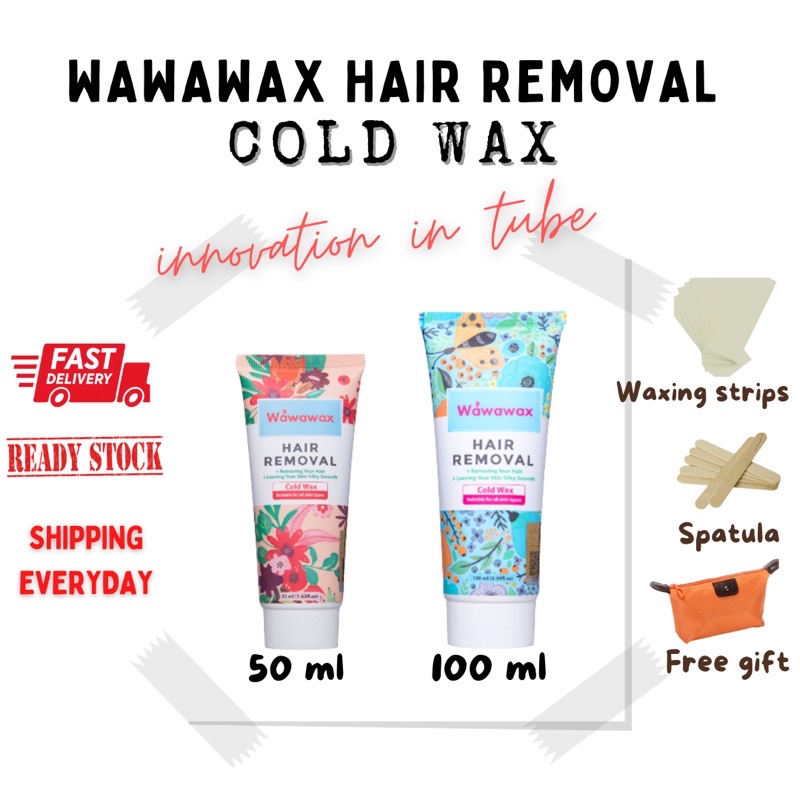 WAWAWAX HAIR REMOVAL (100ML/50ML) | WAX | PENCABUT BULU | WAXING ...