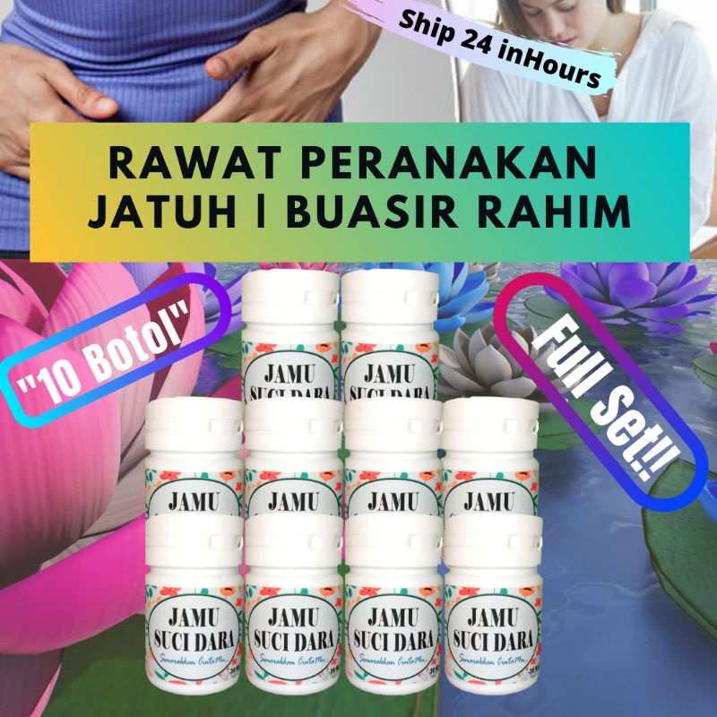 Hot🔥 SET PENUH 300 caps🔥 JAMU SUCIDARA MEMBANTU MEMULIHKAN RAHIM TURUN ...