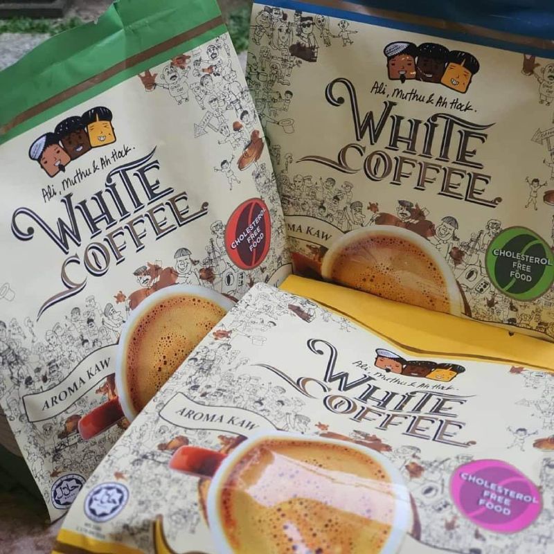 🔥Ready stock🔥 ALI, MUTHU & AH HOCK 3 in 1 WHITE COFFEE 🚛 Postage ...