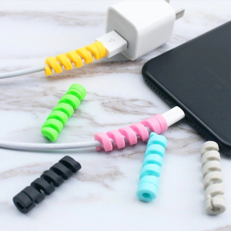 Cable Protector Protection Sleeve For All Type Cable Cute Candy Color ...