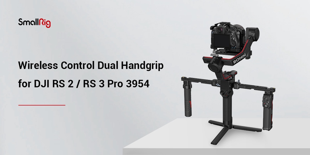 SmallRig Wireless Control Dual Handgrip for DJI RS 3 Pro RS2 Series ...