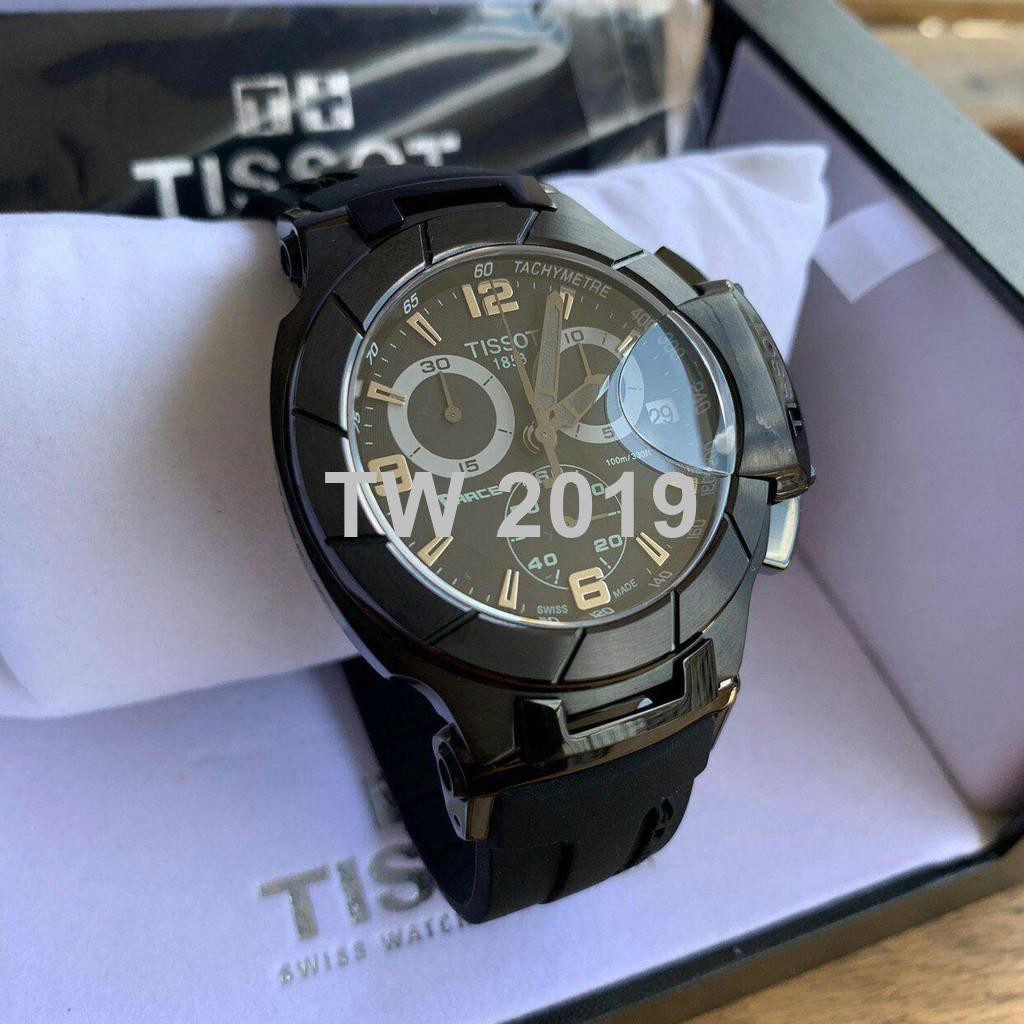 TW 100% Ori T-Race Chronograph Men's Watch T048.417.37.057. | Shopee ...