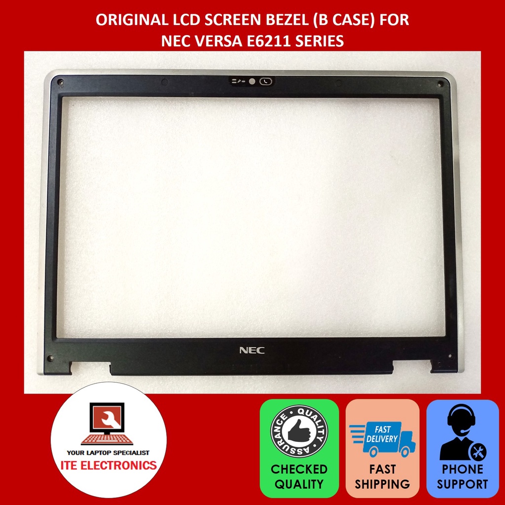 ORIGINAL NEC VERSA E6211 SERIES FRONT CASING A/ LCD SCREEN BEZEL B ...