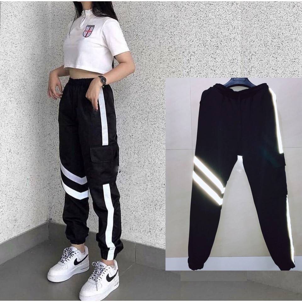 REFLECTIVE Pants 01 Unisex (New FLASH Capture REFLECTIVE) | Shopee Malaysia