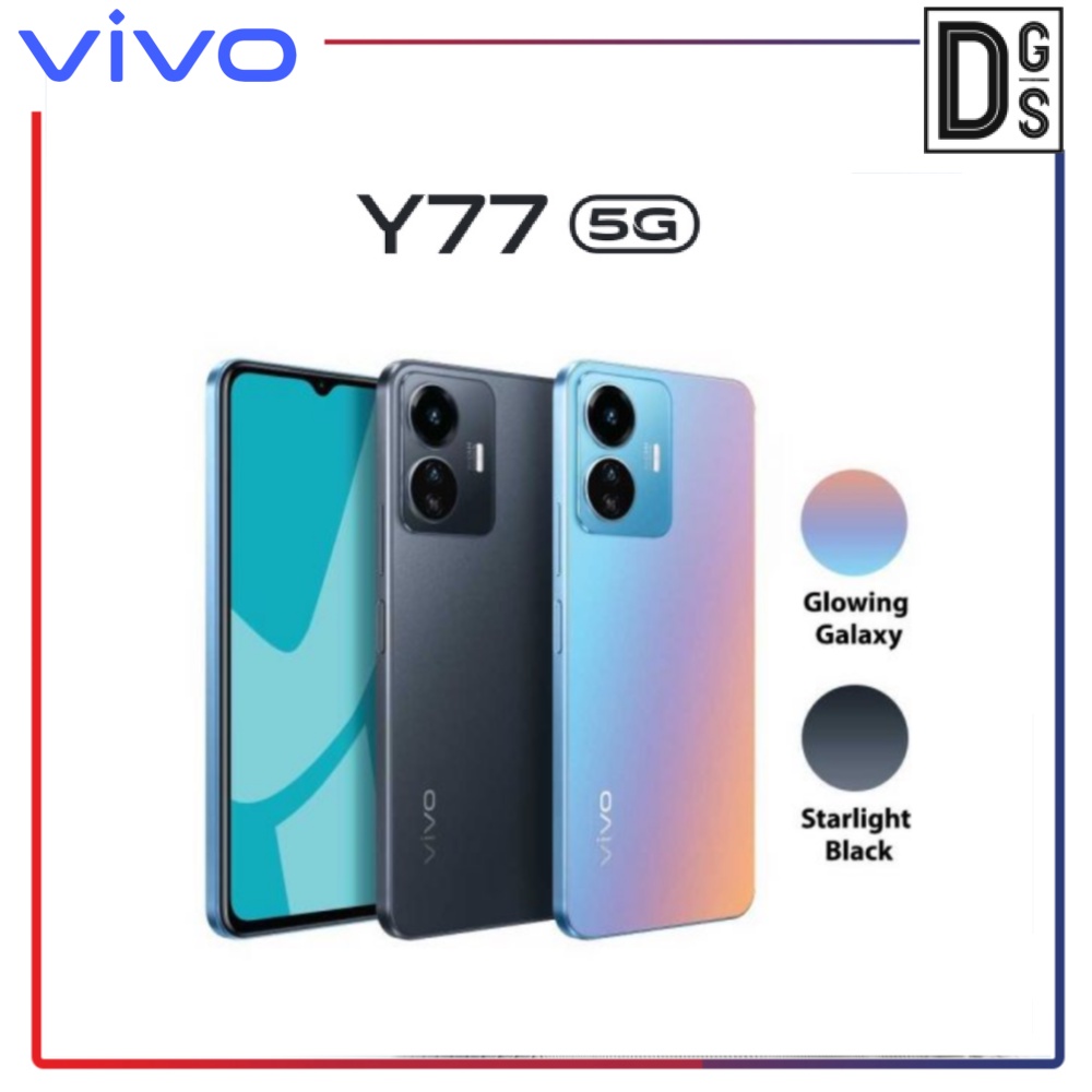 vivo Y77 5G Smartphone 8+4GB RAM/256GB ROM/Dimensity 810 5G/5000mAh Big Battery/50MP AF Main ...
