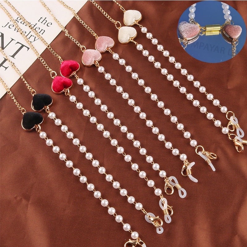 🇲🇾 Ready Stock 2in1 Magnetic Mask Hijab Mask extension Chain mask ...